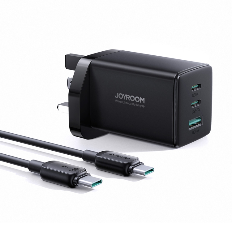 Joyroom 65W GAN Ultra Fast Charger with 100W USB-C Lead - Lets Talk Mobiles
